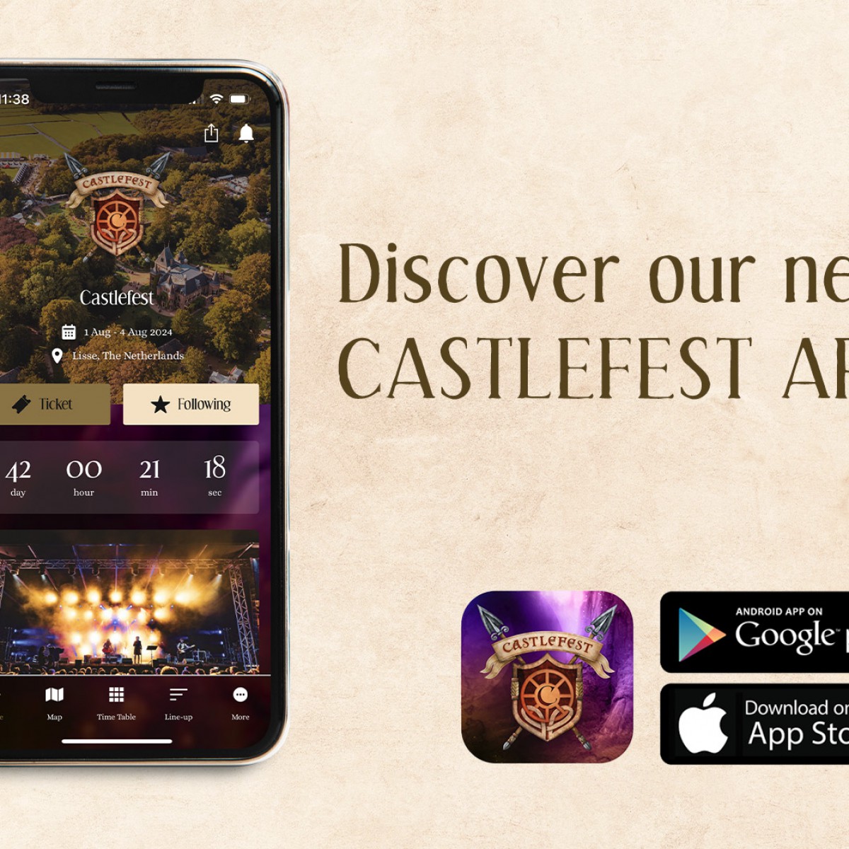 Our own Castlefest app | Castlefest
